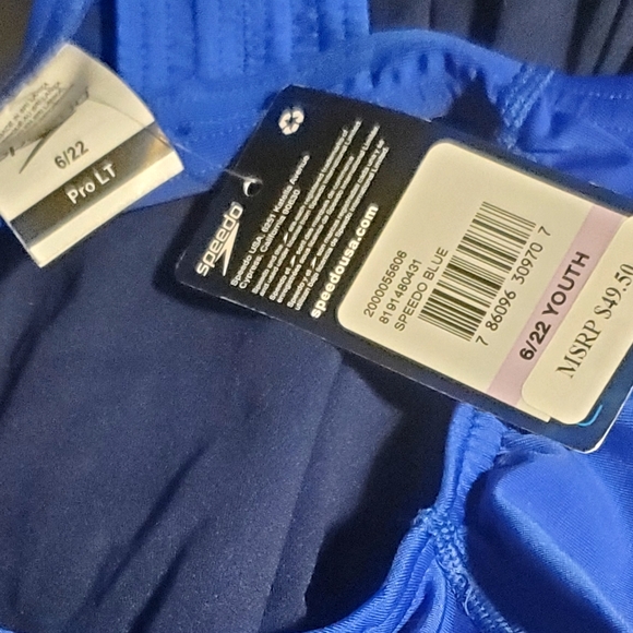 Speedo | Swim | Youths Speedo Swimsuit In Royal Blue | Poshmark